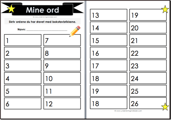 Skriveopplæring - UNDERVISNINGSMETODER