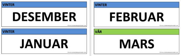 TEMA TID, forts: Kalender og klokka - morsomme oppgaver og aktiviteter ...