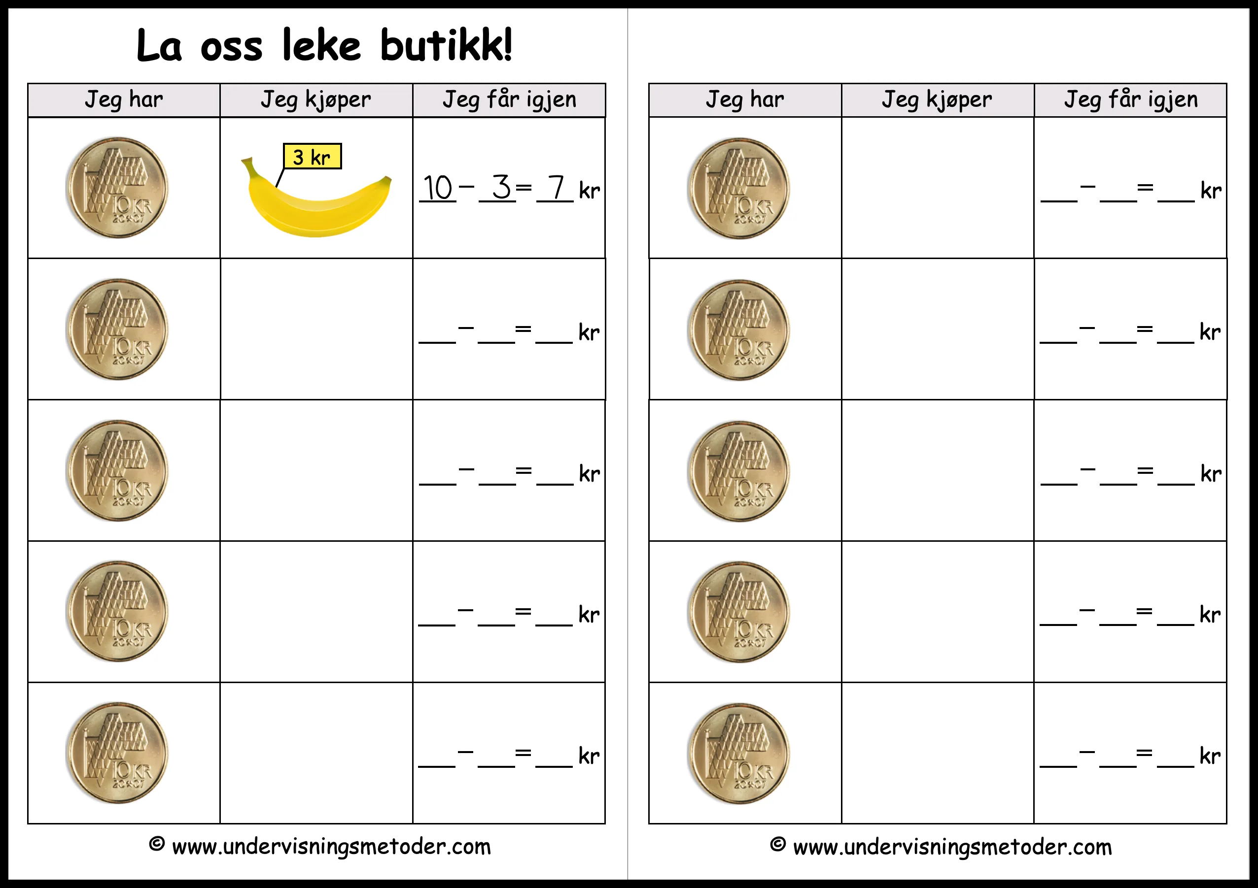 Tiervenner - UNDERVISNINGSMETODER