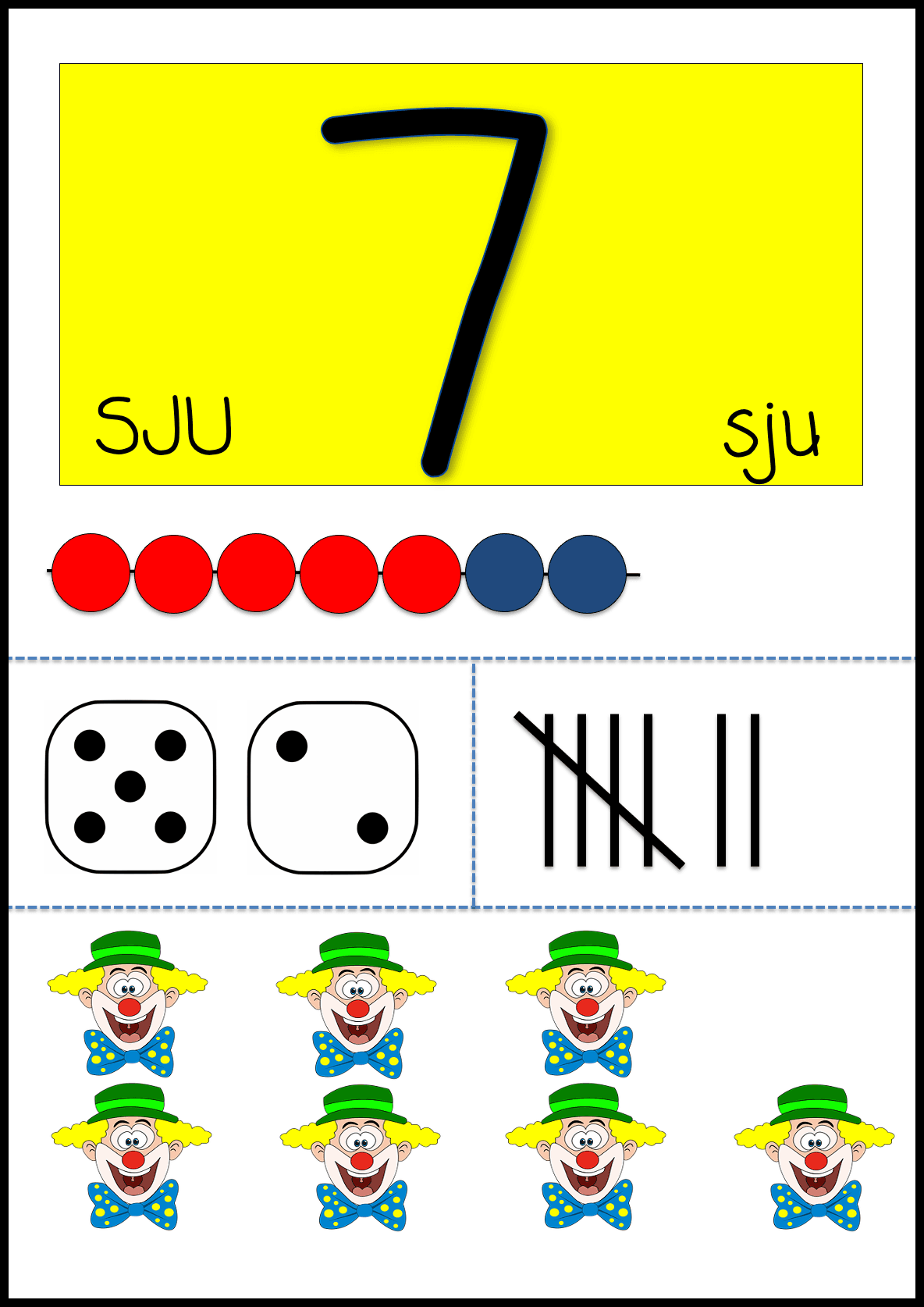 Tall- og mengdeforståelse 0-10 - UNDERVISNINGSMETODER