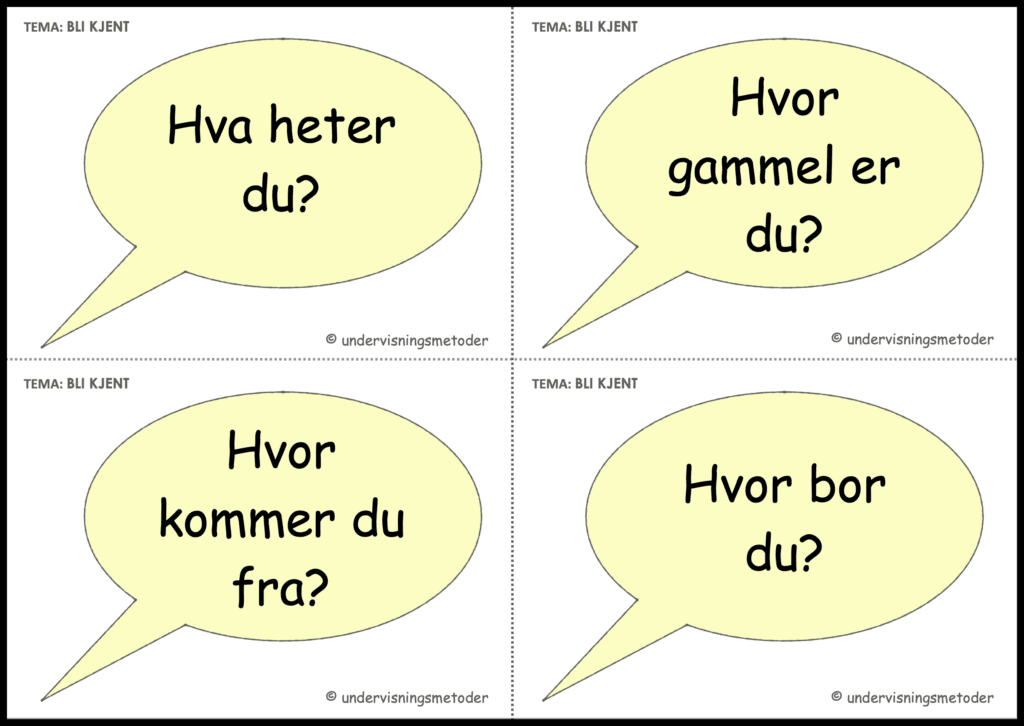 SKOLESTART 2022: bli kjent-leker og aktiviteter, et elevaktivt klasserom, dagsplan, tegneserier ...