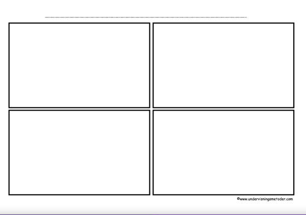 Skriverammer - UNDERVISNINGSMETODER