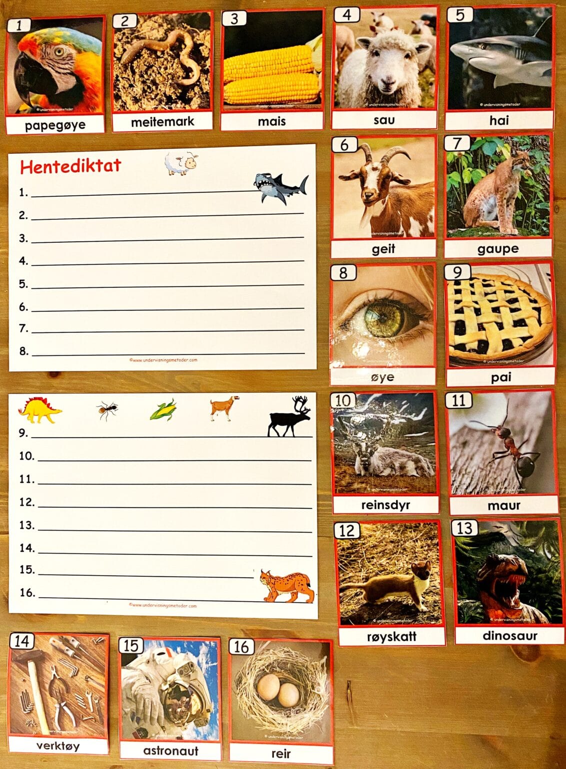 Diftonger - UNDERVISNINGSMETODER