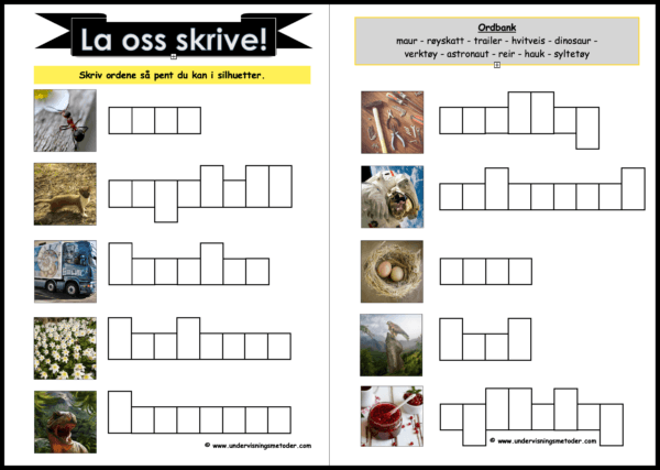 Diftonger - UNDERVISNINGSMETODER