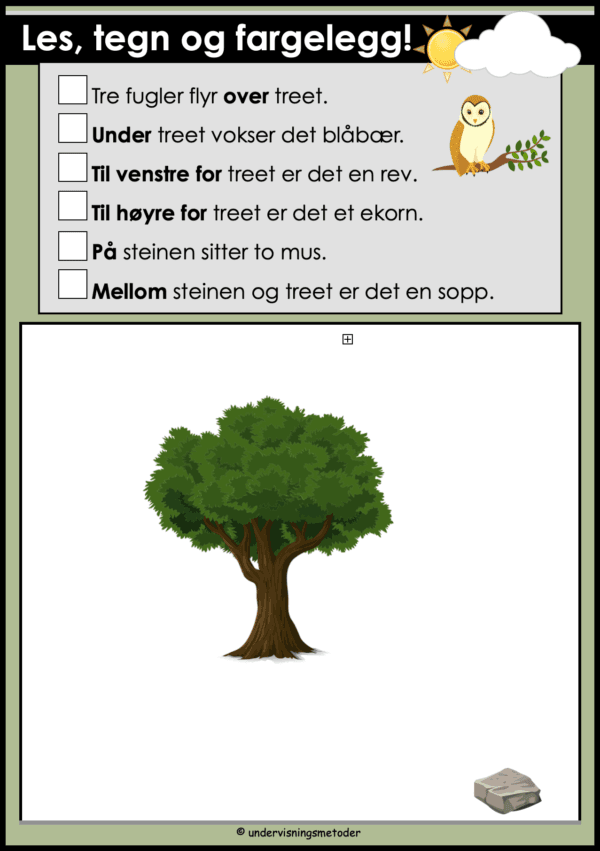 Preposisjoner - UNDERVISNINGSMETODER