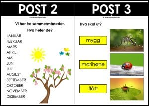 NATURSTI - Årstiden sommer - UNDERVISNINGSMETODER