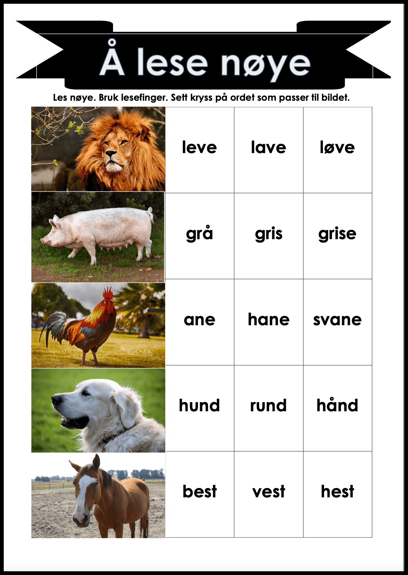 Leseopplæring - UNDERVISNINGSMETODER