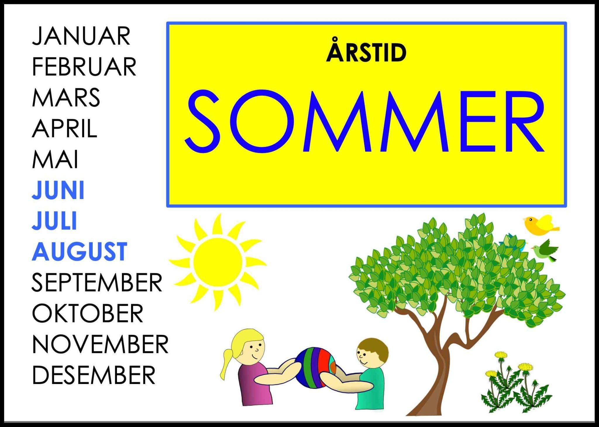 Sommer - UNDERVISNINGSMETODER