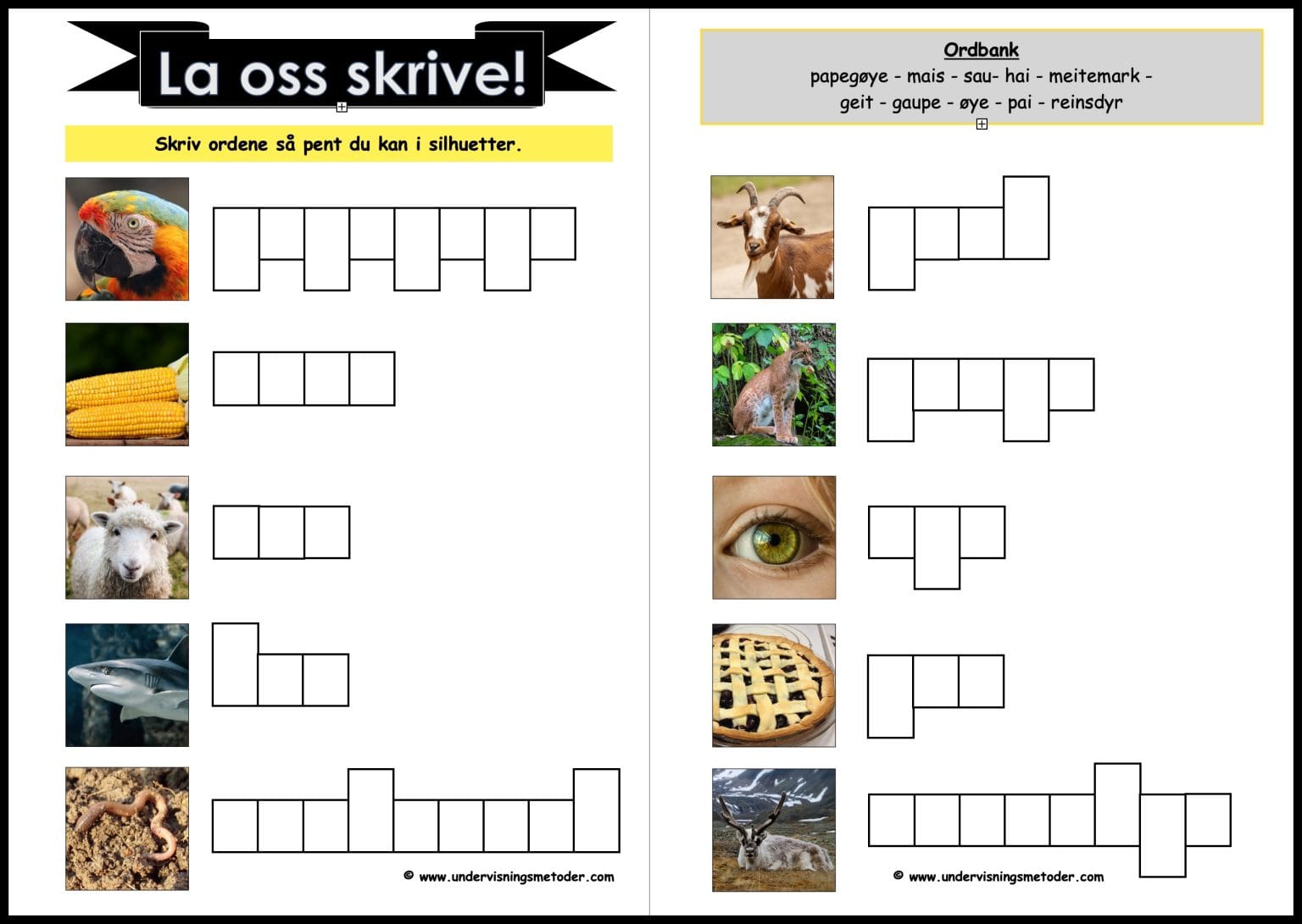 Diftonger - UNDERVISNINGSMETODER
