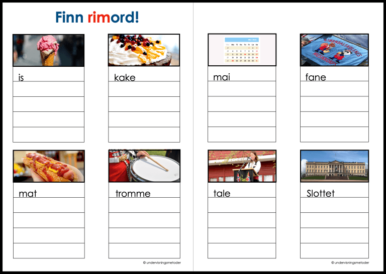 17. mai - UNDERVISNINGSMETODER